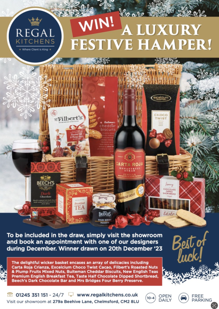 Showroom December Hamper Draw - Regal Kitchens in Chelmsford, Essex